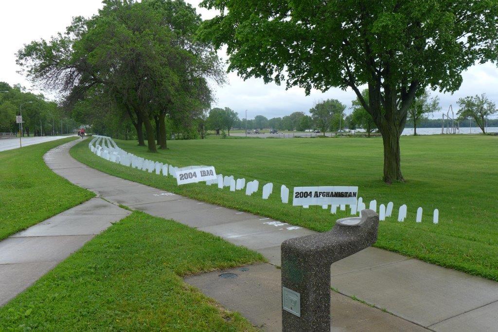 See Memorial Day Photos Of 'Memorial Mile' In Madison - WPR