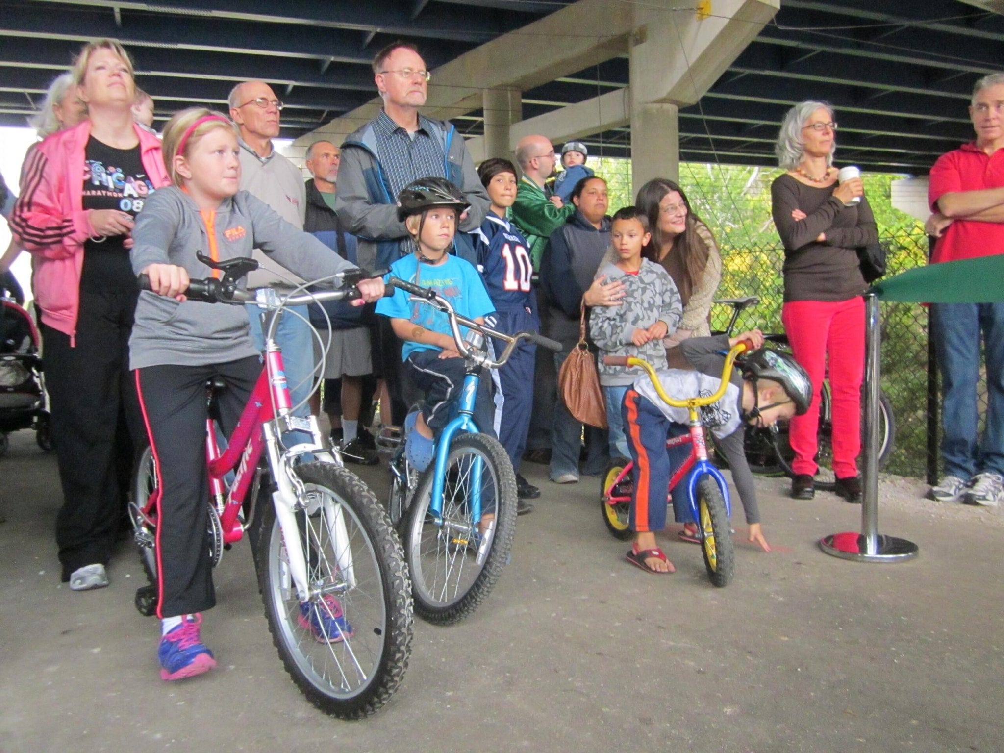 Photos: Grand Opening Of Milwaukee's New Bike Trail - WPR