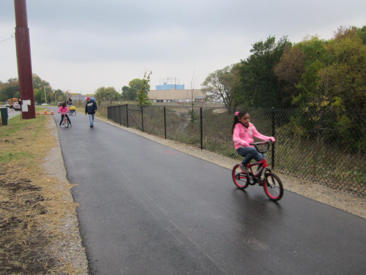 Photos: Grand Opening Of Milwaukee's New Bike Trail - WPR