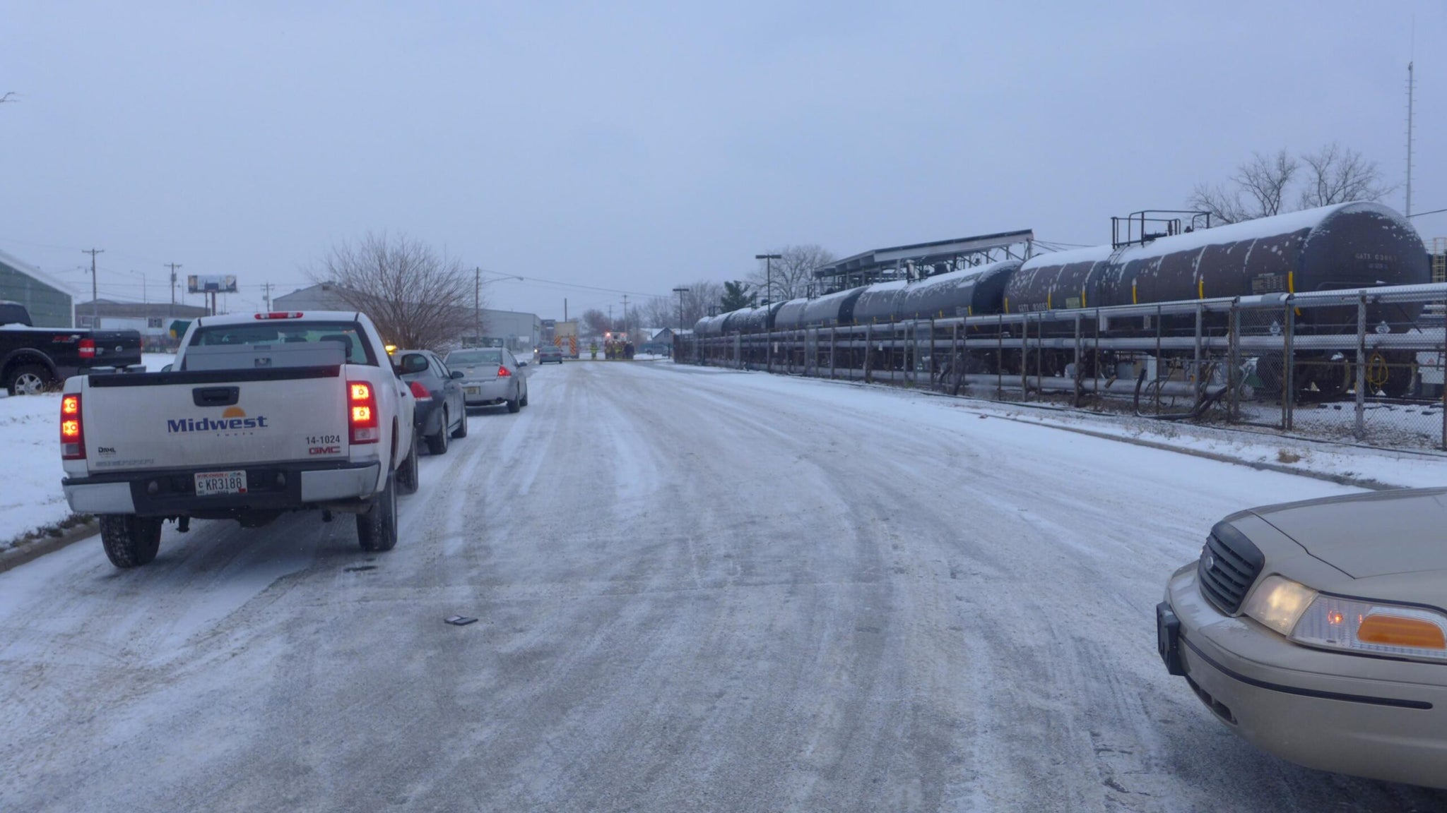 See Photos After Storage Tank Explosion In La Crosse - WPR