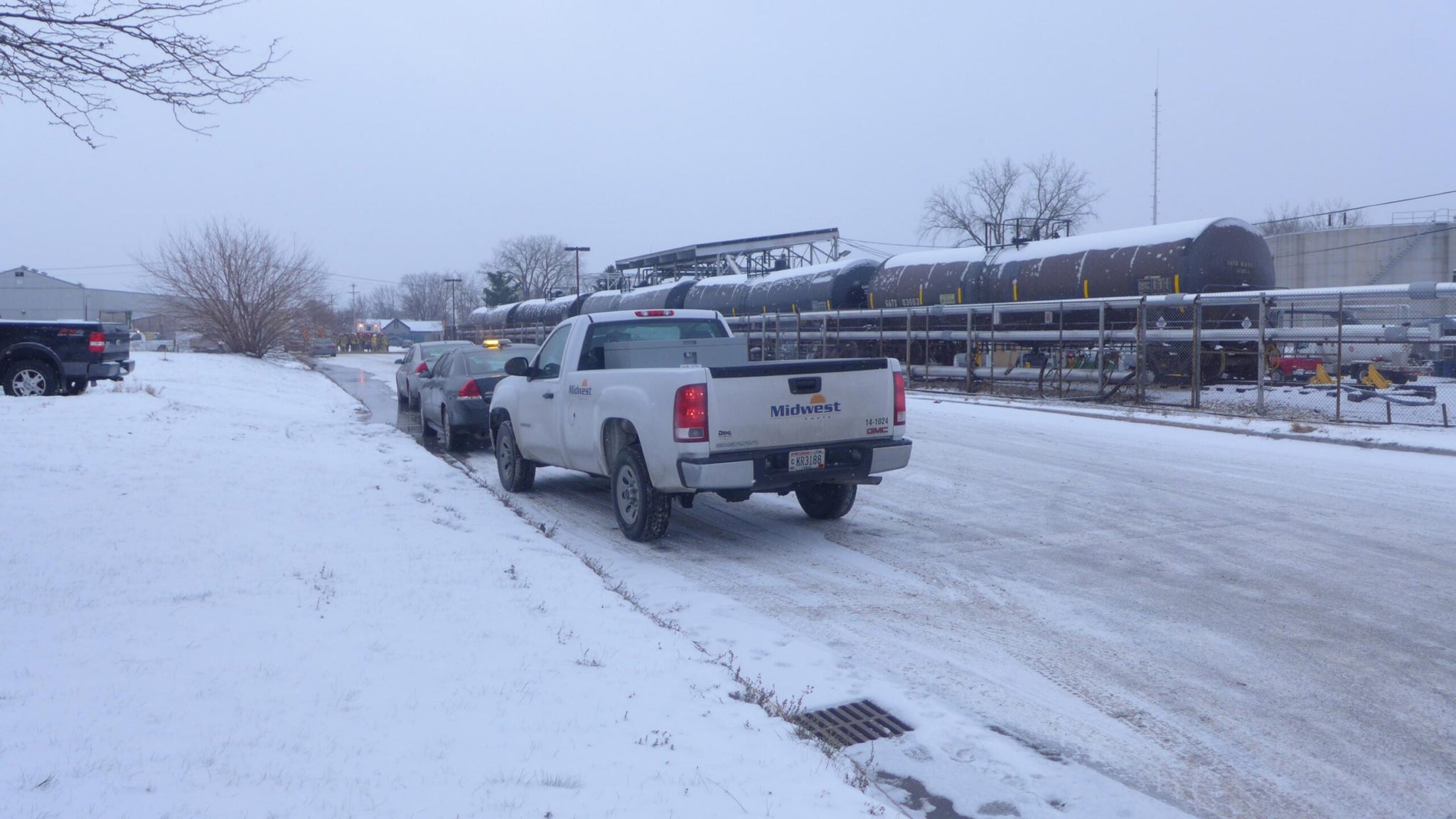 See Photos After Storage Tank Explosion In La Crosse - WPR