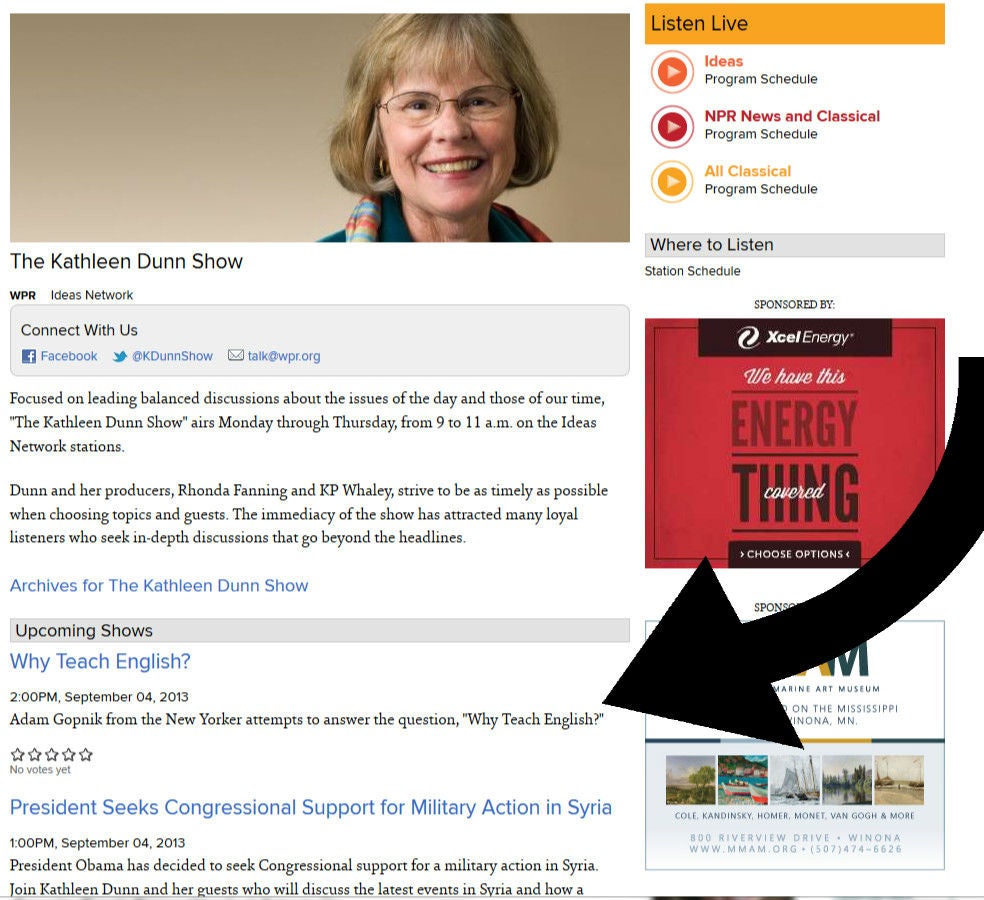 Tour The New WPR.org - WPR