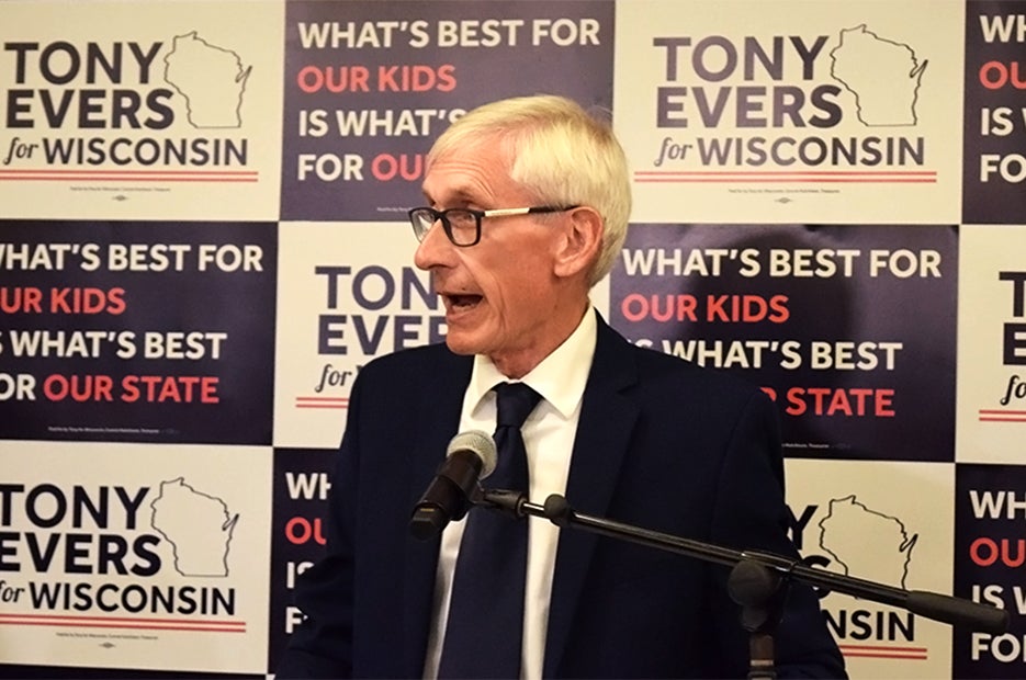 Candidate Evers Raises $1M Over 9 Days - WPR