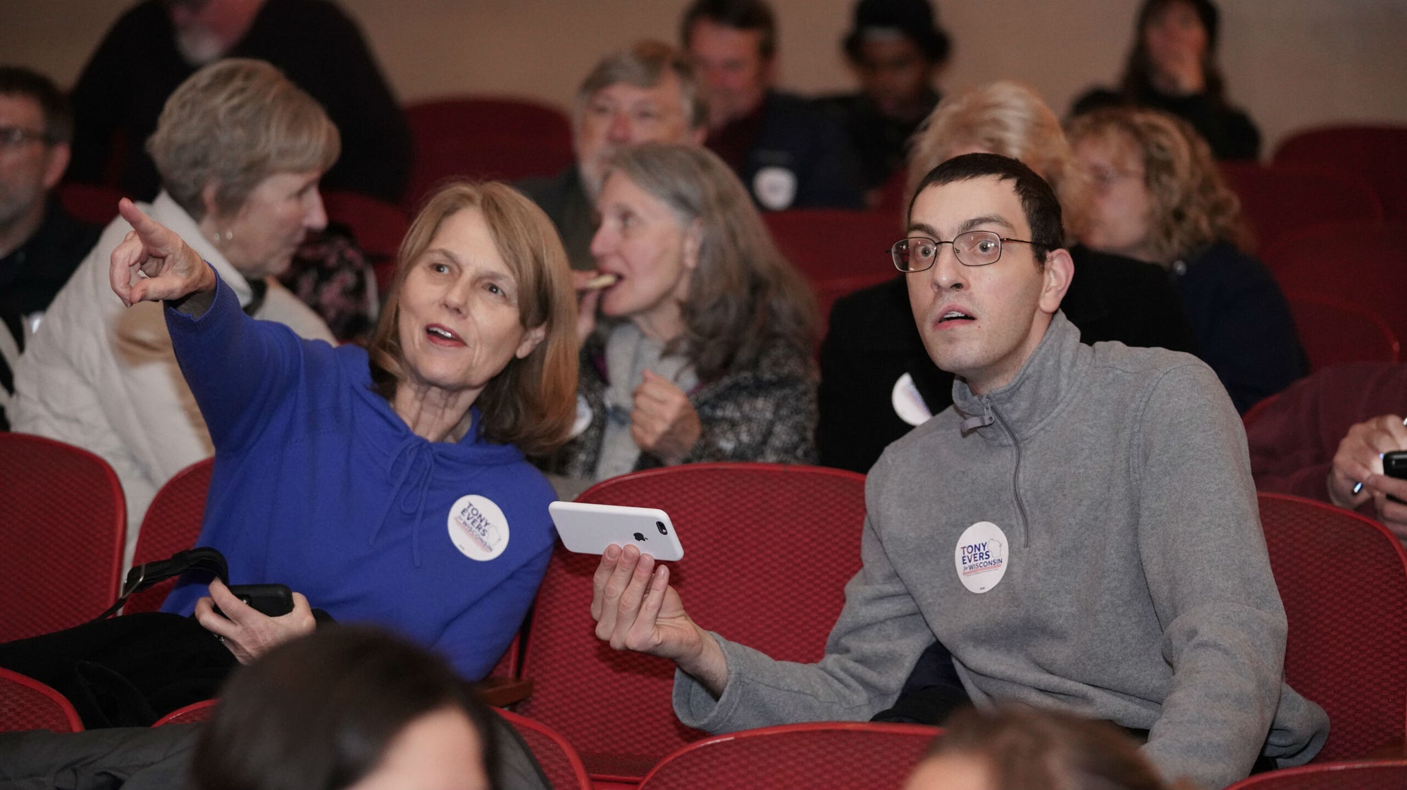 Supporters Gather For Tony Evers Campaign Party - WPR