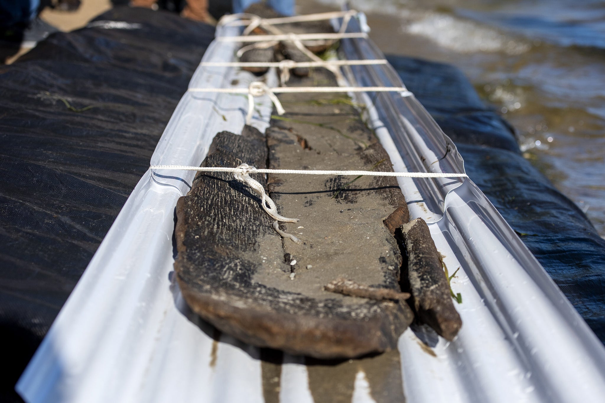 For 3,000 years old, it's 'looking really good': Divers pull ancient ...