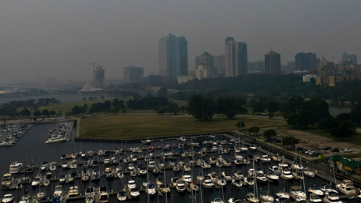 Report finds wildfires, heat have worsened Wisconsin air quality in ...