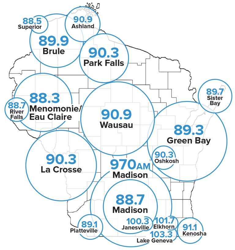 Find Your Station - WPR