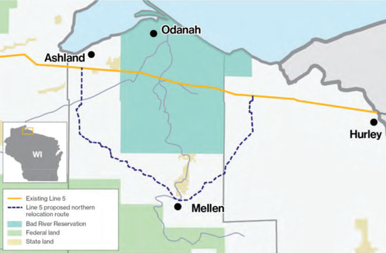 Opponents say more than 150K people are against Line 5 pipeline reroute ...