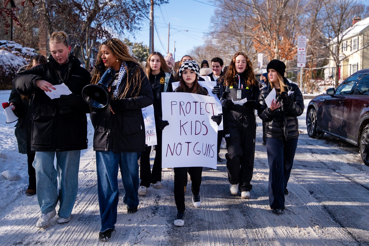 Wisconsin students call for change days after deadly Madison school ...
