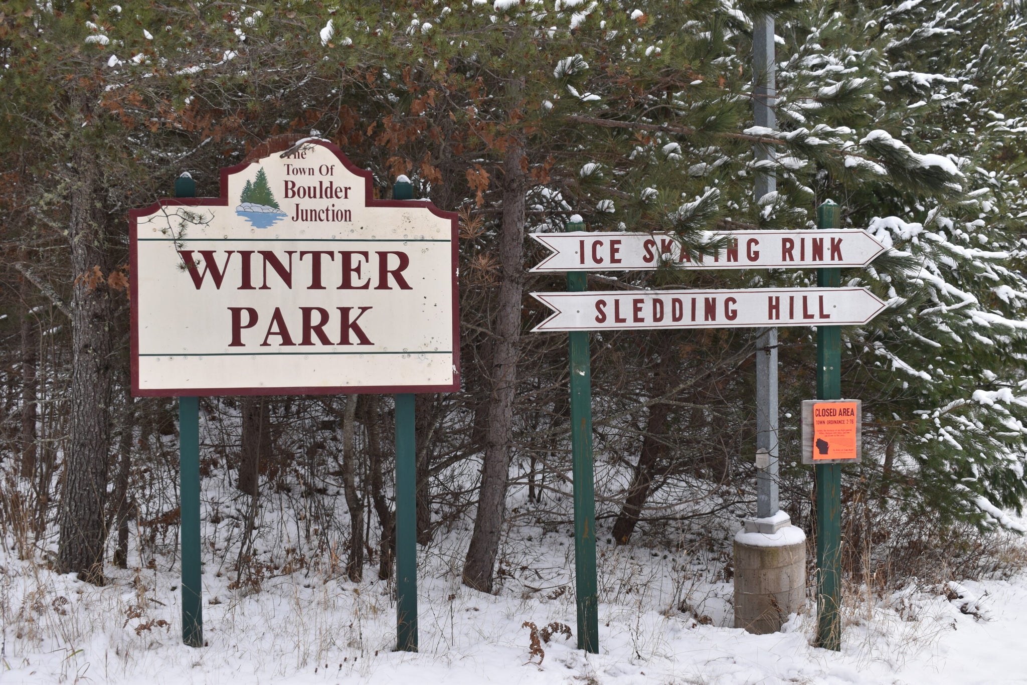 Boulder Junction skating ribbon offers a scenic skate in the Northwoods ...