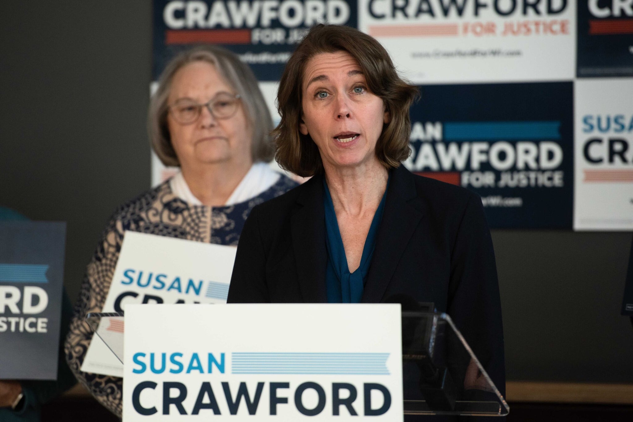 Susan Crawford touts work as prosecutor — and for Democratic priorities ...