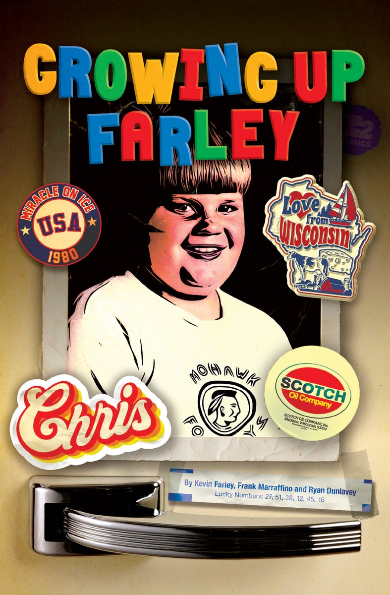 New graphic novel shares childhood stories of comedian and Wisconsin native Chris Farley - WPR