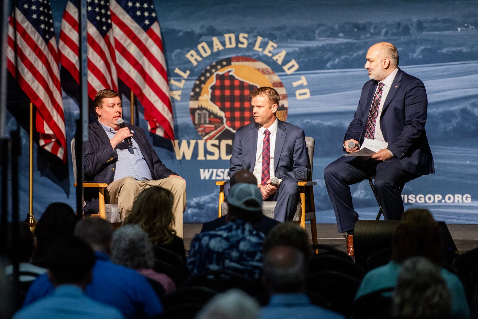 Wisconsin Republicans stress unity at state convention amid infighting ...