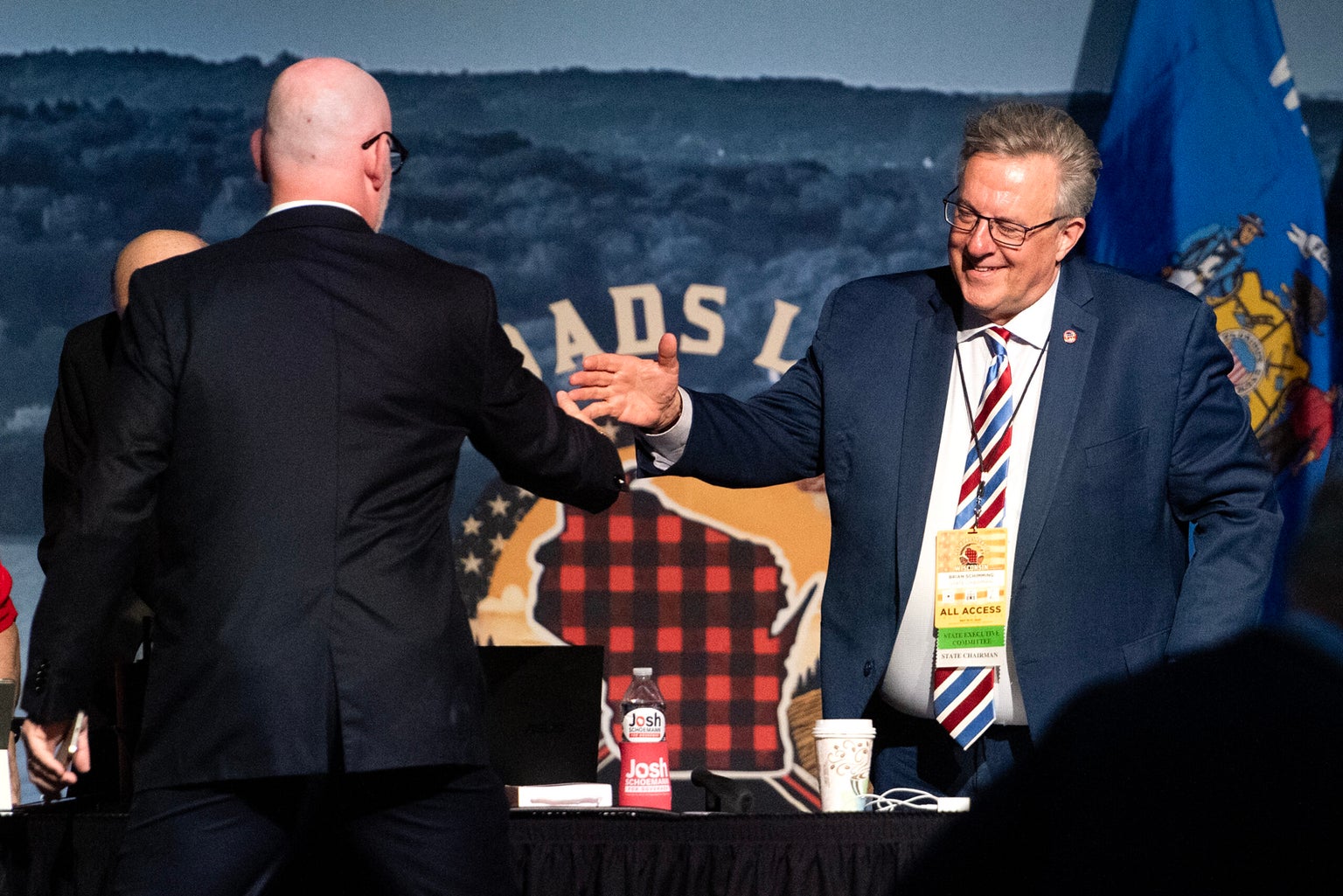 Wisconsin Republicans stress unity at state convention amid infighting ...