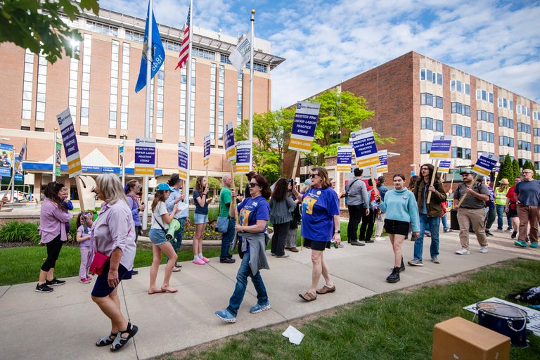 Nurses at Madison hospital on strike, citing unmet contract demands - WPR