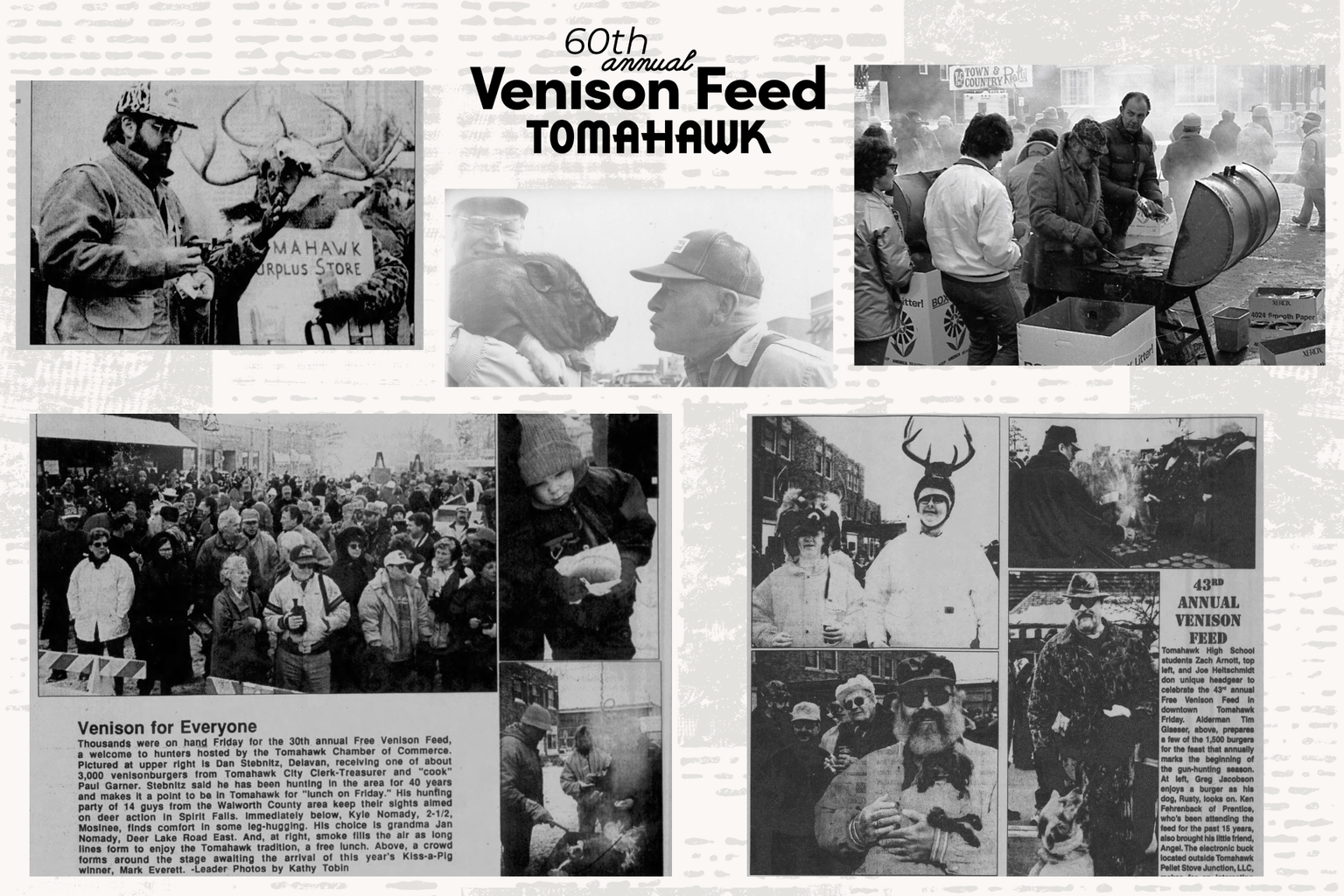 Wisconsin’s 60-year venison feed tradition returns to downtown Tomahawk ...